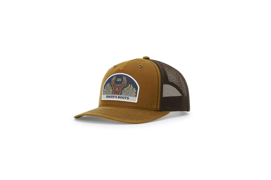 Mule Deer Hat - Waxed Canvas