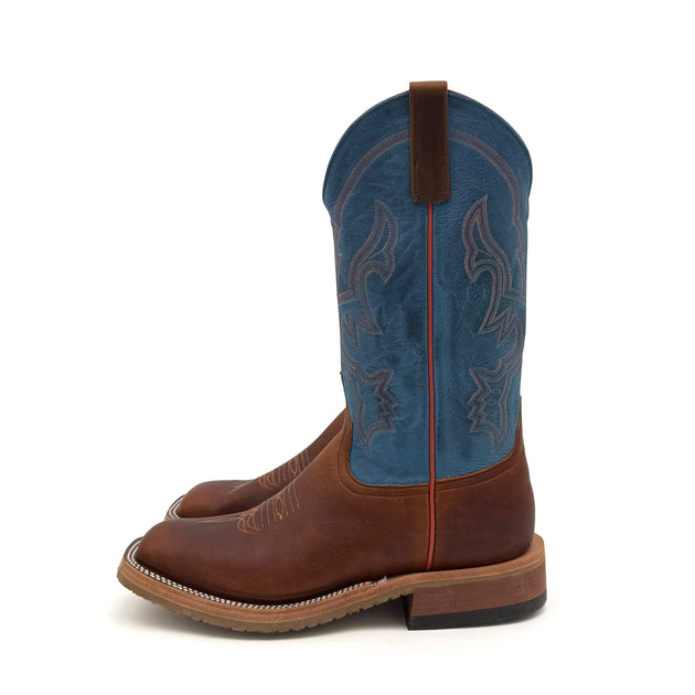 Anderson Bean Danube Mad Dog Briar Leather Cowboy Boots - S3000