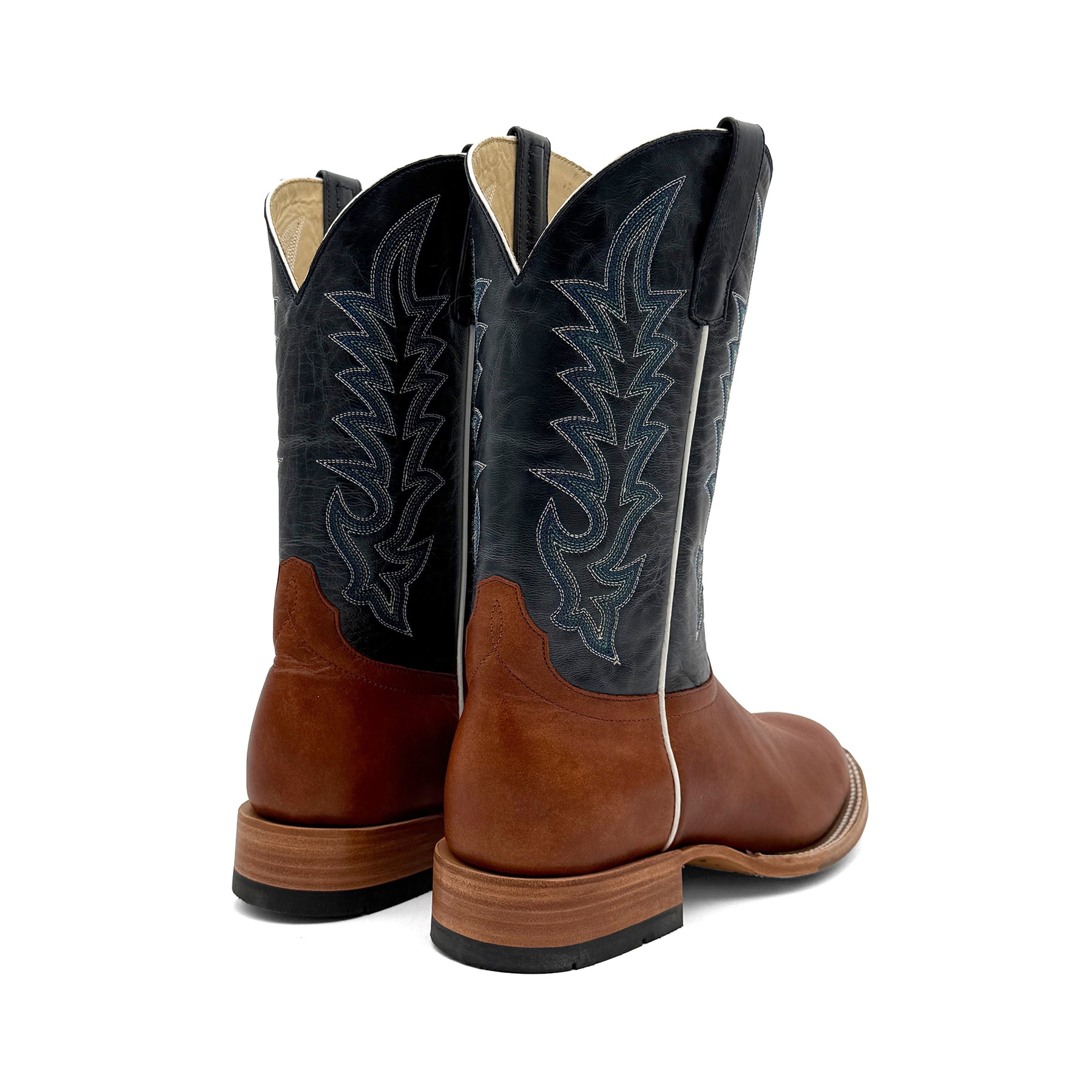 Premium Top Hand Horse Power Cognac Belton Cowboy Boots - HP6011