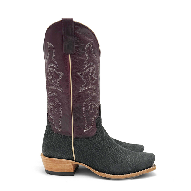 Top Hand Horsepower High Quality Grey Carpincho Boots - HP9536